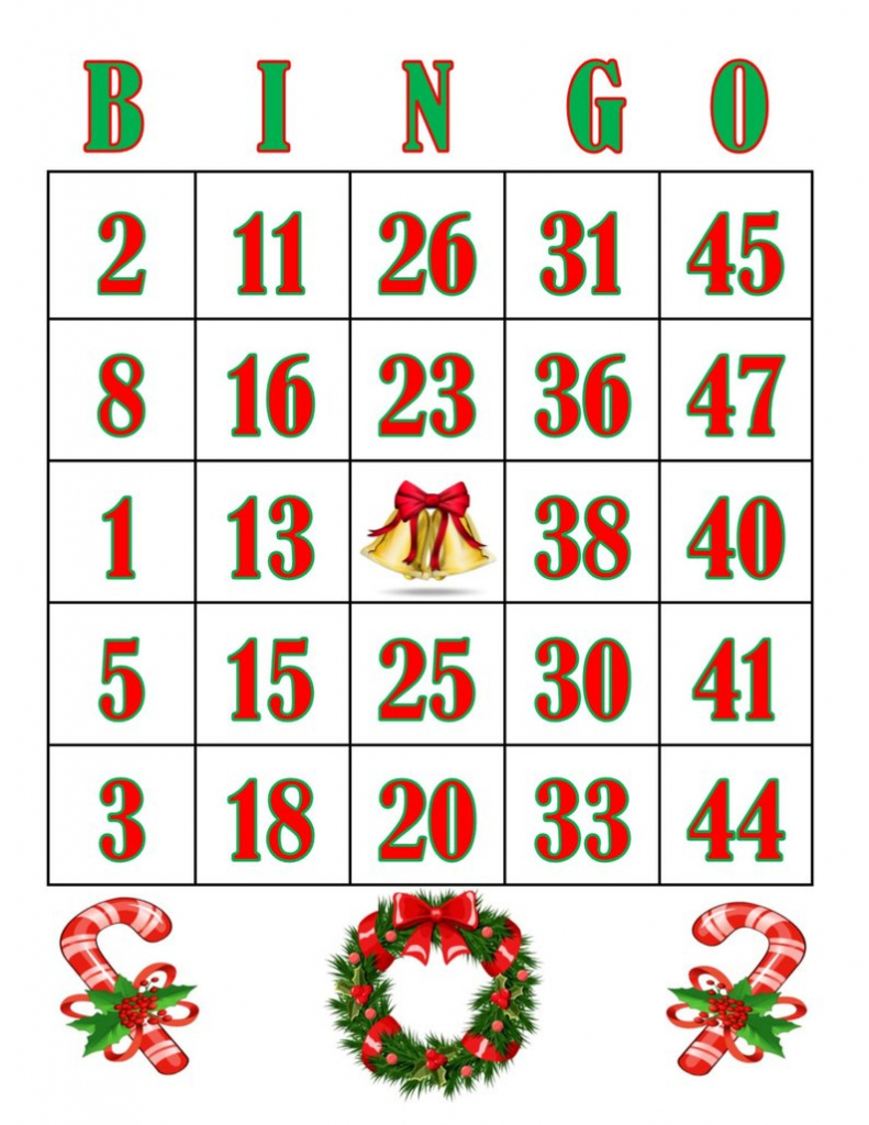 Printable Bingo Cards 1 20 Printable Cards