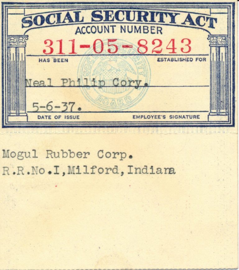 Free Fillable Social Security Card Template Example Templates 