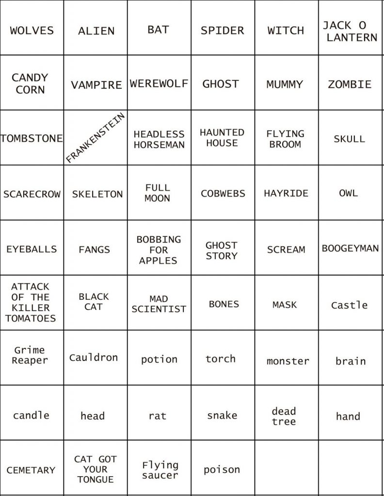 Pictionary Words For Kids Party Games Pictionary Words Free