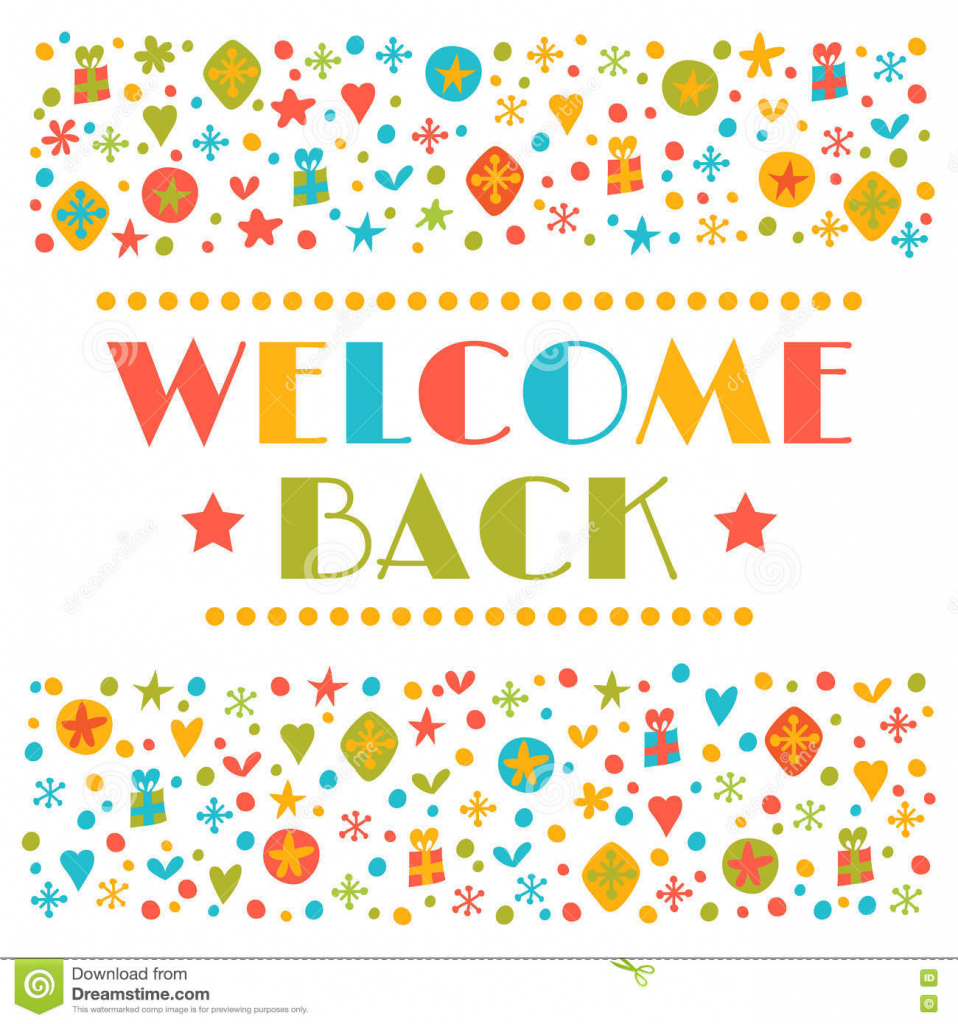 Welcome Back Card Printable Printable Card Free Images And Photos Finder